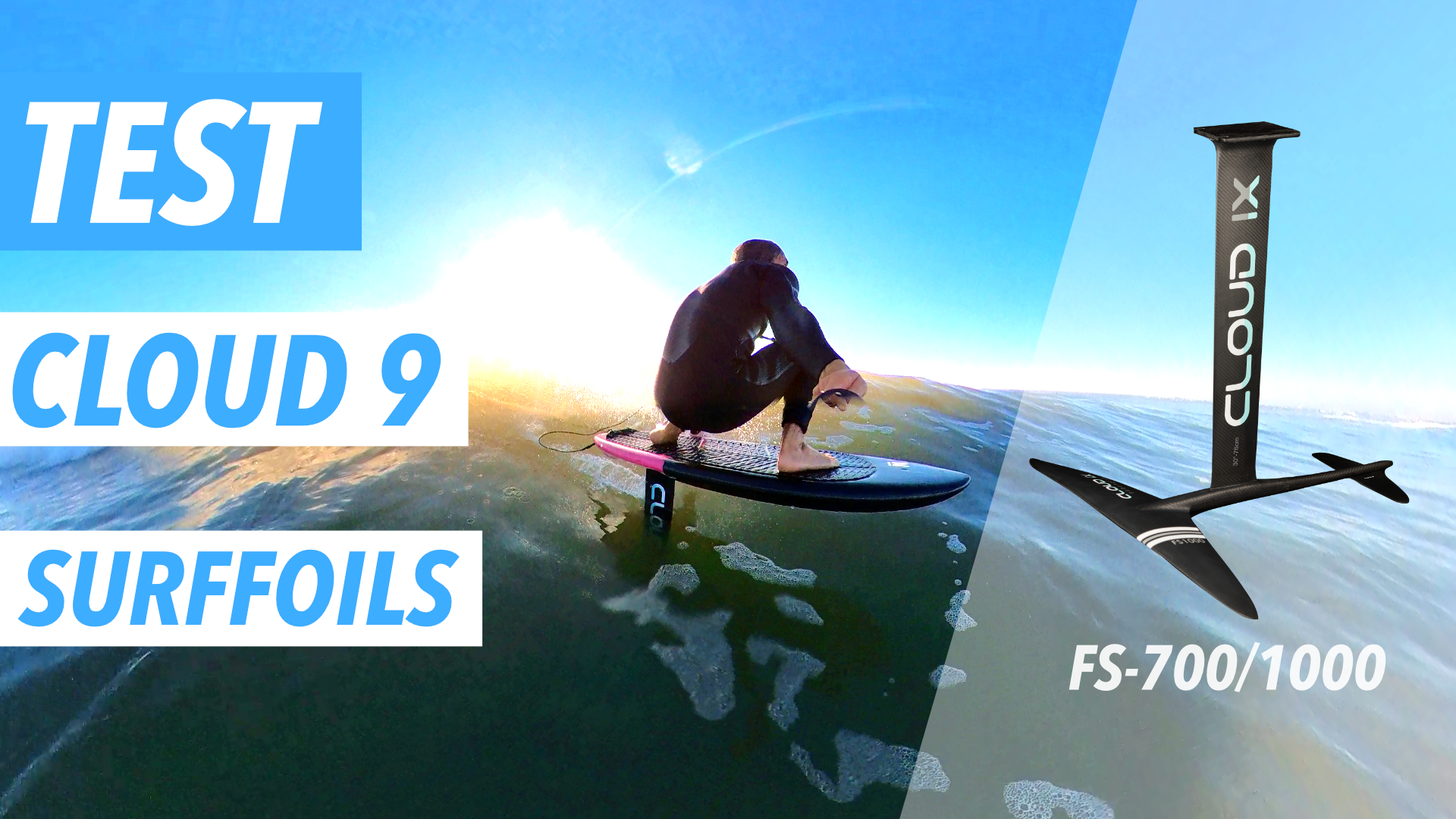 TEST FOIL CLOUD 9 FS-1000 / FS-700 - Pimpyourride - Tests de matériel ...