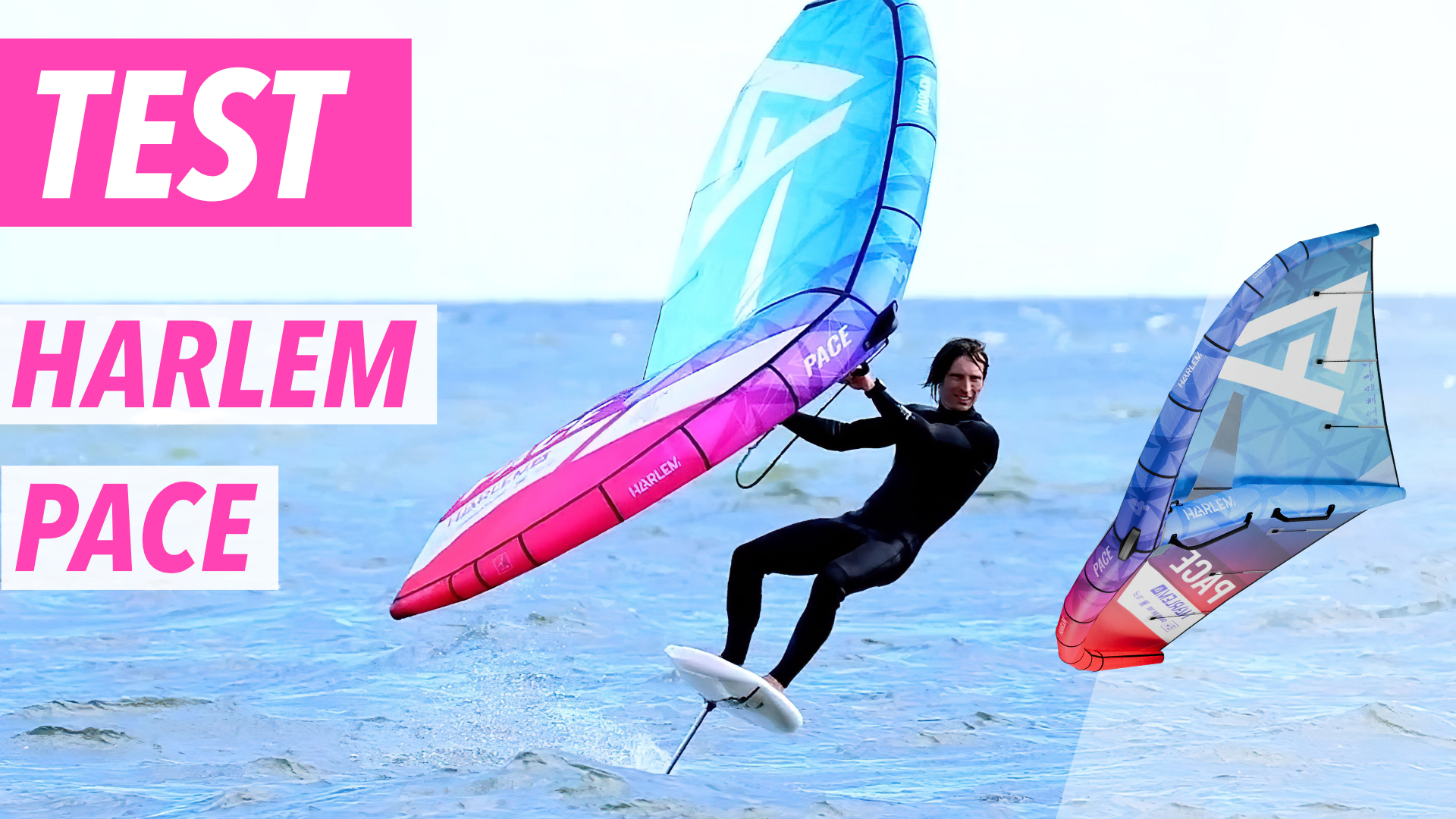 TEST - WING HARLEM KITESURFING PACE