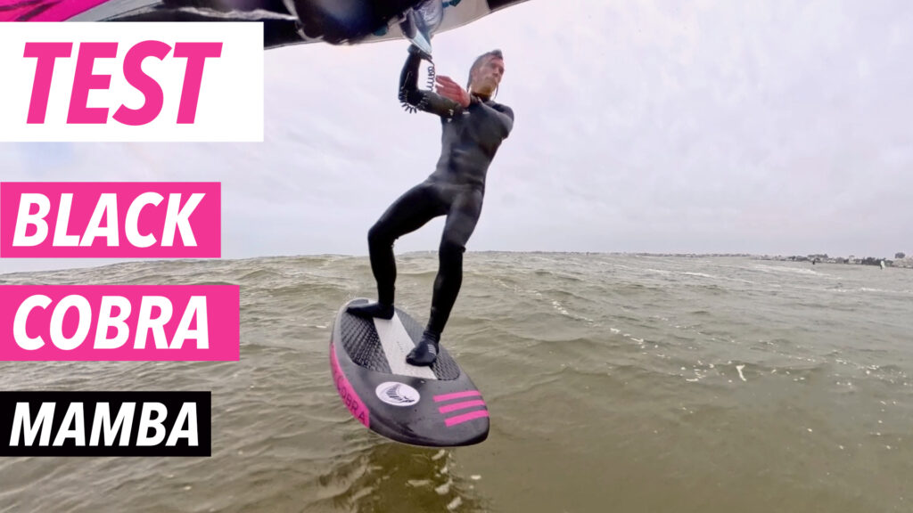 TEST – BLACK COBRA MAMBA BOARD WINGFOIL